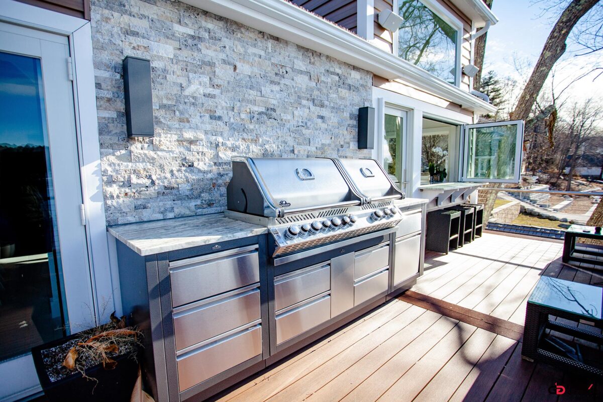 Best Countertops For an Outdoor Kitchen - Galaxy Granite