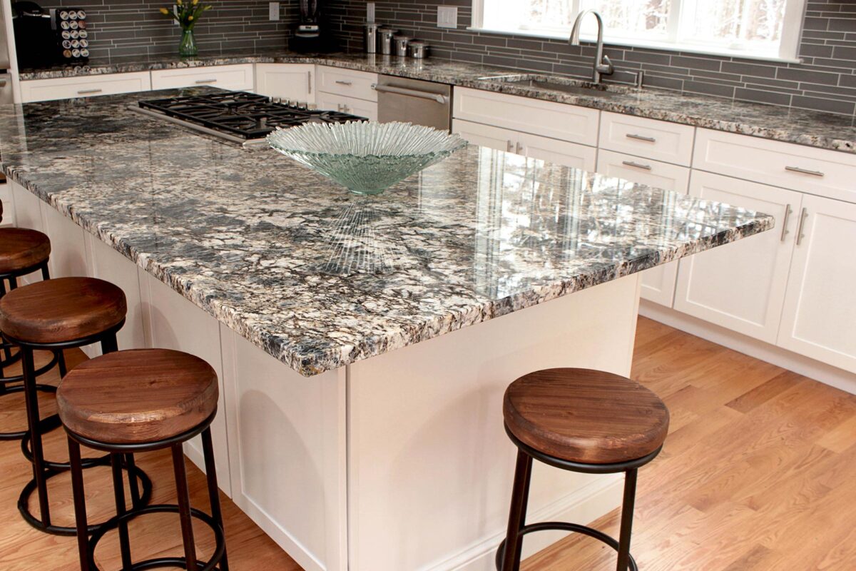 Blue Flower - Galaxy Granite